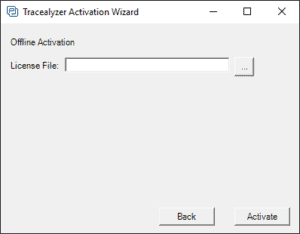 Activating a License Key - Percepio